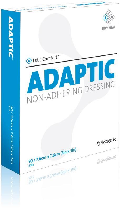 Adaptic Non-Adhering Dressing 5in x 9in 12Ct