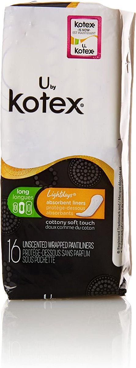 Kotex Lightdays Panty Liner, Long