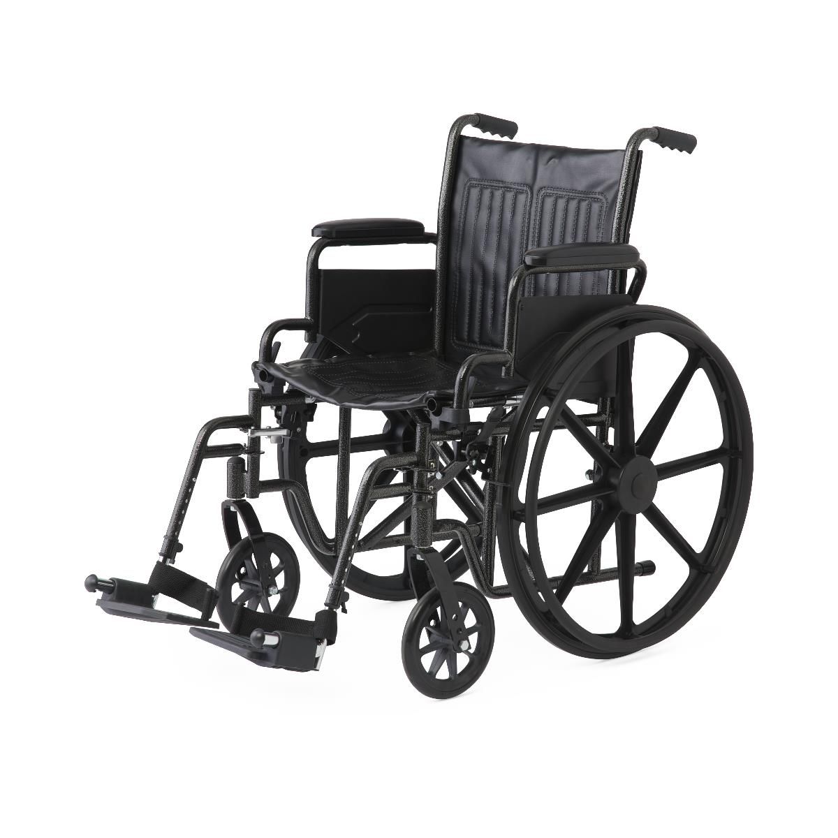 Medline Guardian K1 Wheelchair SA Arm/Leg 18in Seat 1Ct