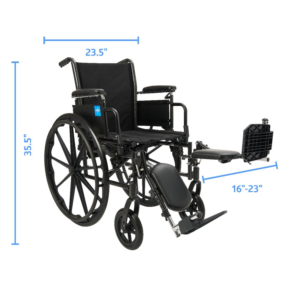 K3 Guardian Wheelchair with Nylon Upholstery