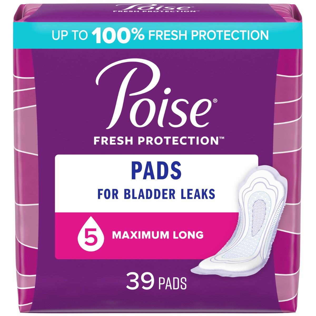 Poise Maximum Absorbency Incontinence Pads