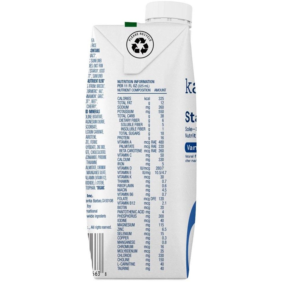 Kate Farms Standard Formula Vanilla 11oz Tetra Pak 1Ct