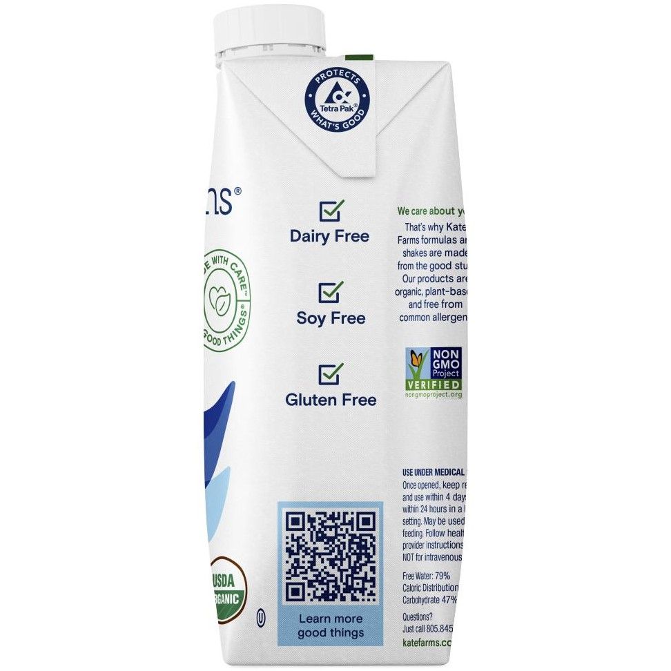 Kate Farms Standard Formula Vanilla 11oz Tetra Pak 1Ct