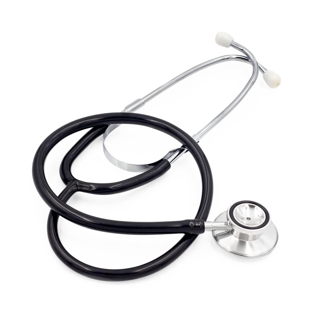 Spectrum Series Dual Head Stethoscopes Black 1Ct