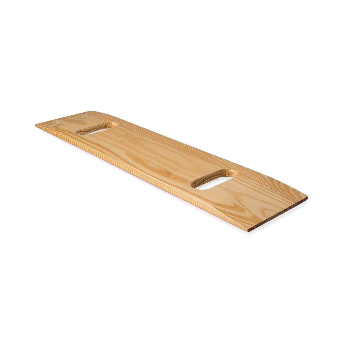 HealthSmart Hardwood Transfer Board with 2 Cut Outs 8in x 30in 1Ct