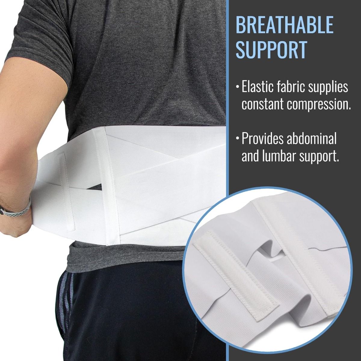 Back Supports by Healthsmart 1Ct