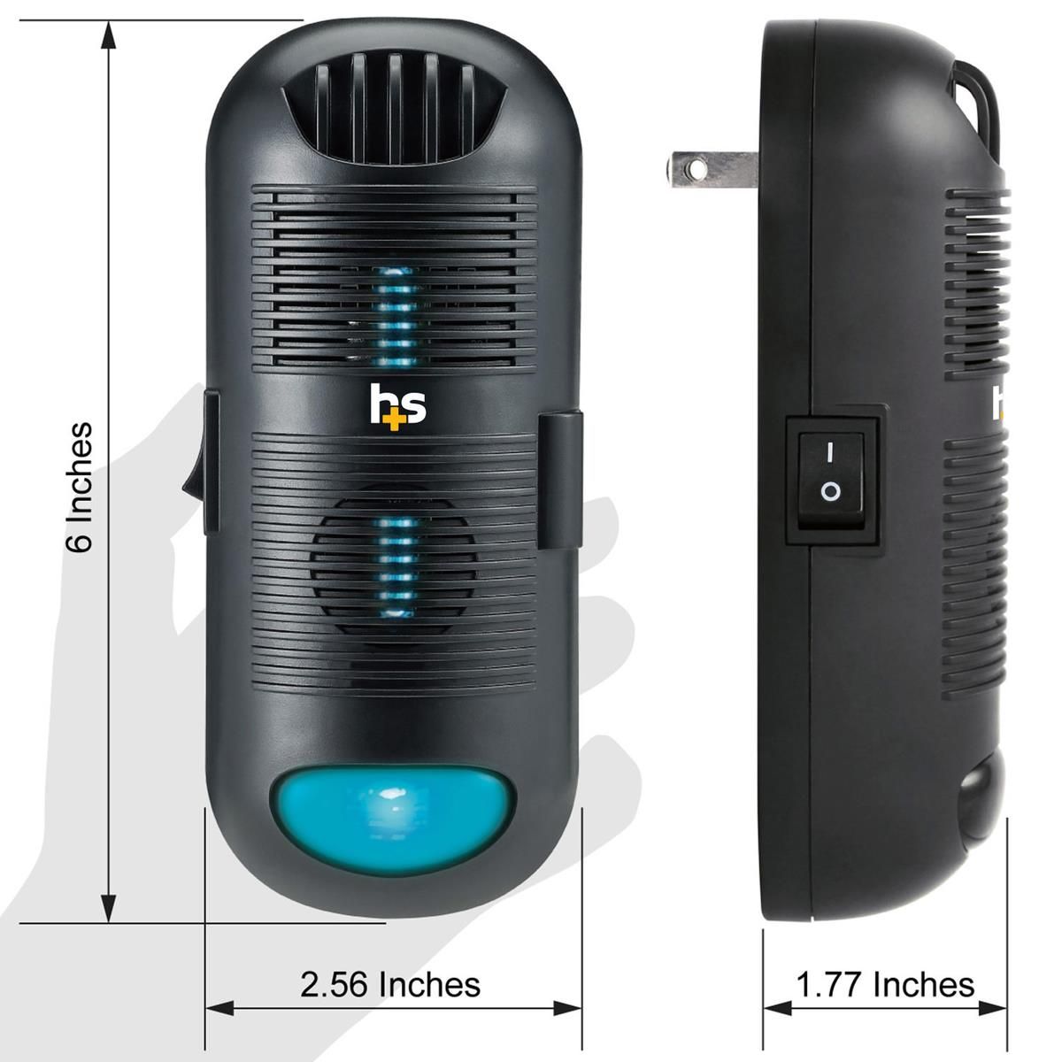 Plug-In UV-C Air Purifier 1Ct