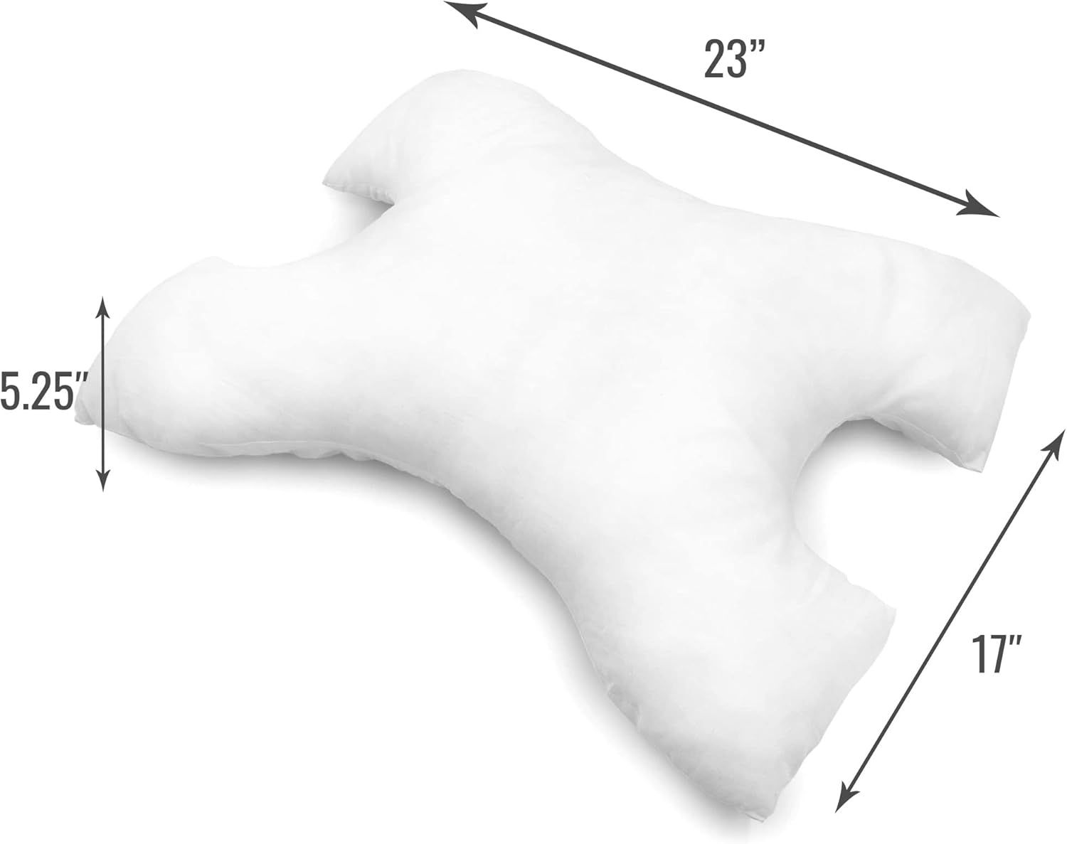 DMI CPAP Fiber Filled Sleep Aid Pillow 1Ct