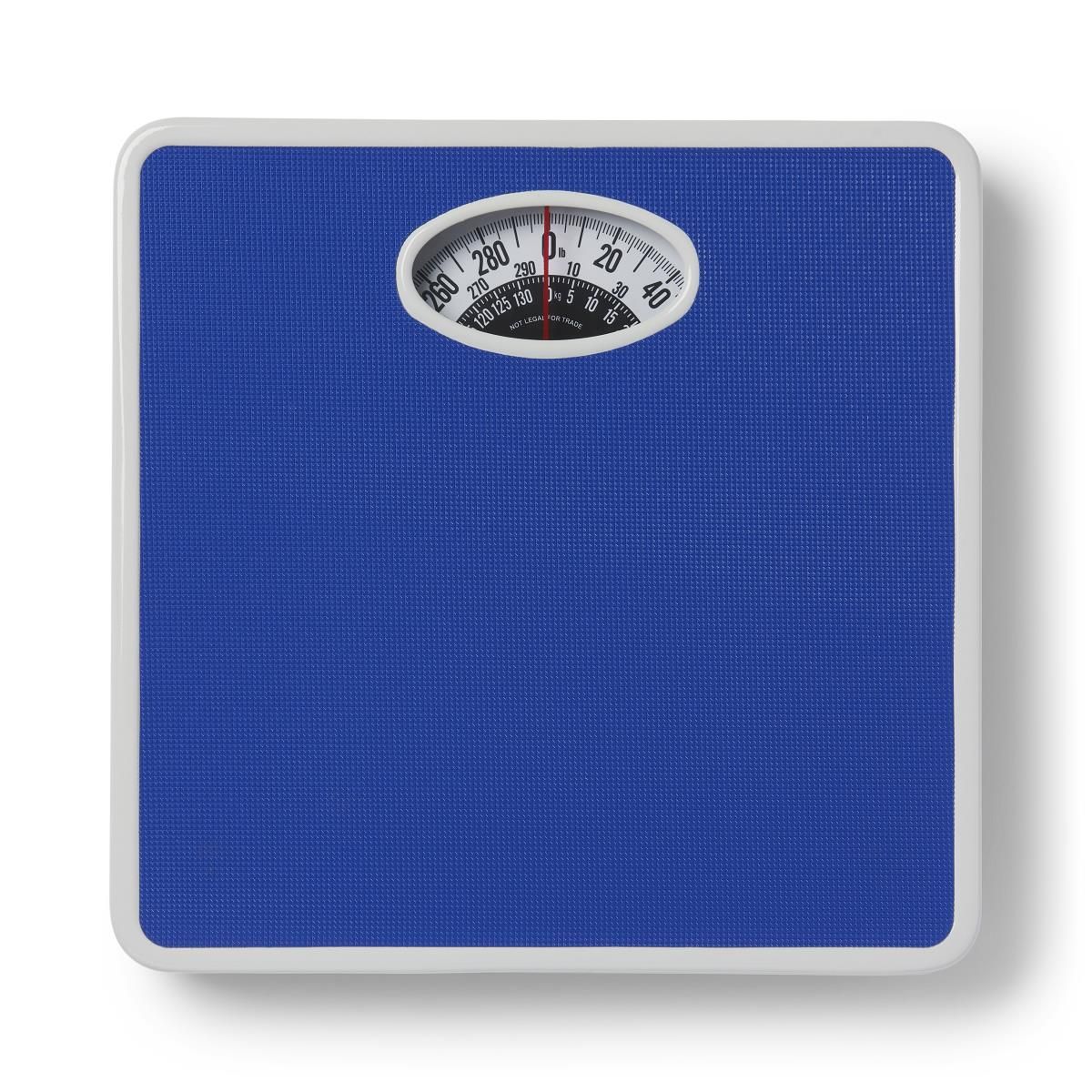 Medline Mechanical Bathroom Floor Scale 300lb Cap 1Ct