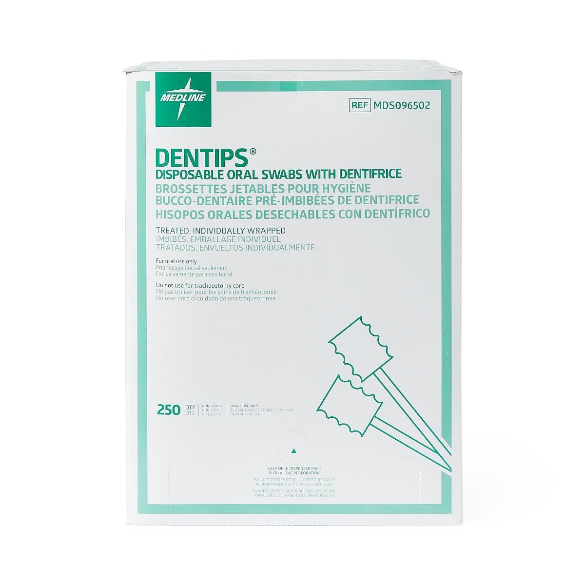 Medline DenTips Oral Swab Toothbrush - Shop All