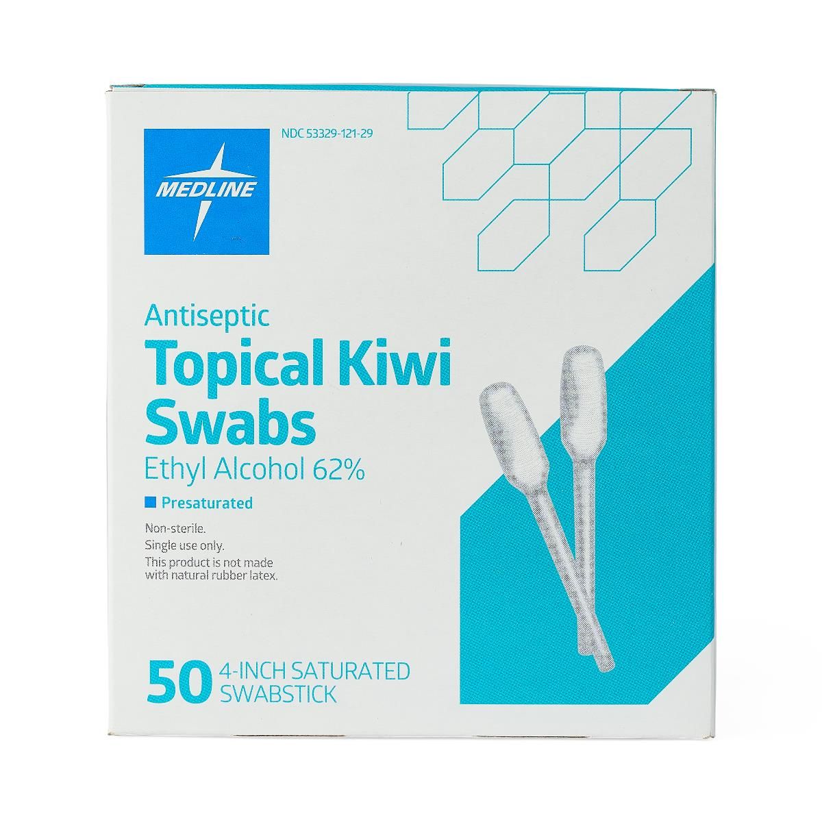 Antiseptic 62% Ethyl Alcohol Nasal Swabs