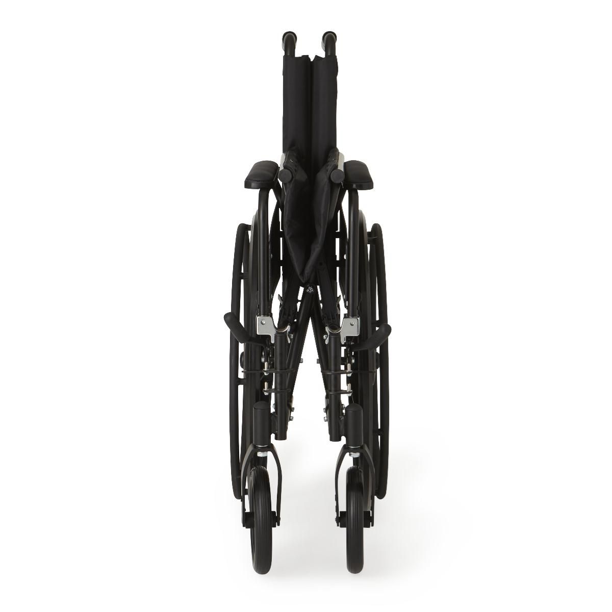 Medline K4 Lightweight Wheelchair with Full-Length Arms and Elevating ...