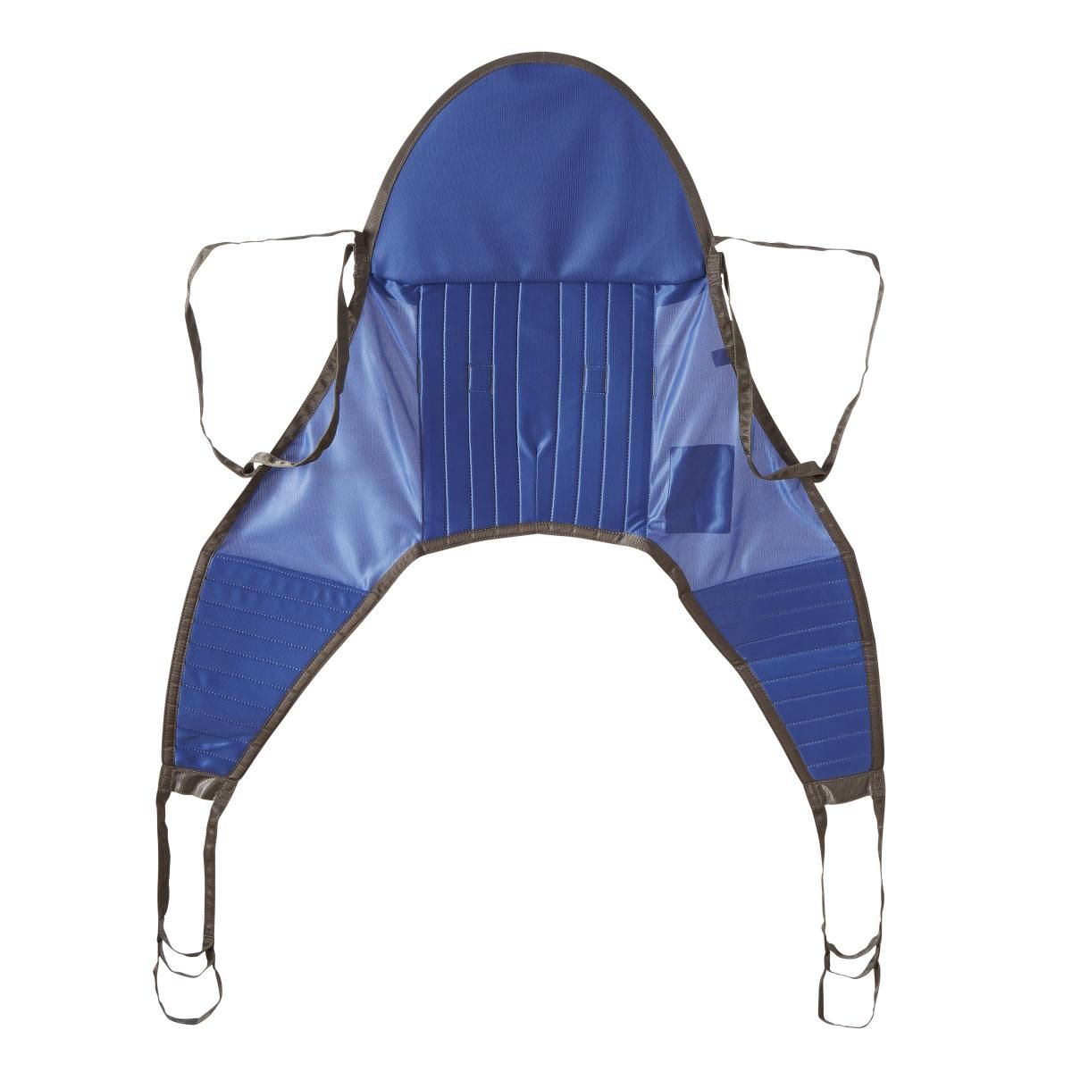 Medline Padded U-Shaped Patient Sling with Head Support 500lbs M 1Ct