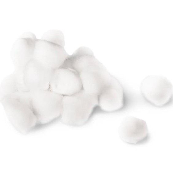 Nonsterile Rayon Balls, Size L, 0.9 g, 700 Count per Bag, Case of 2 ...