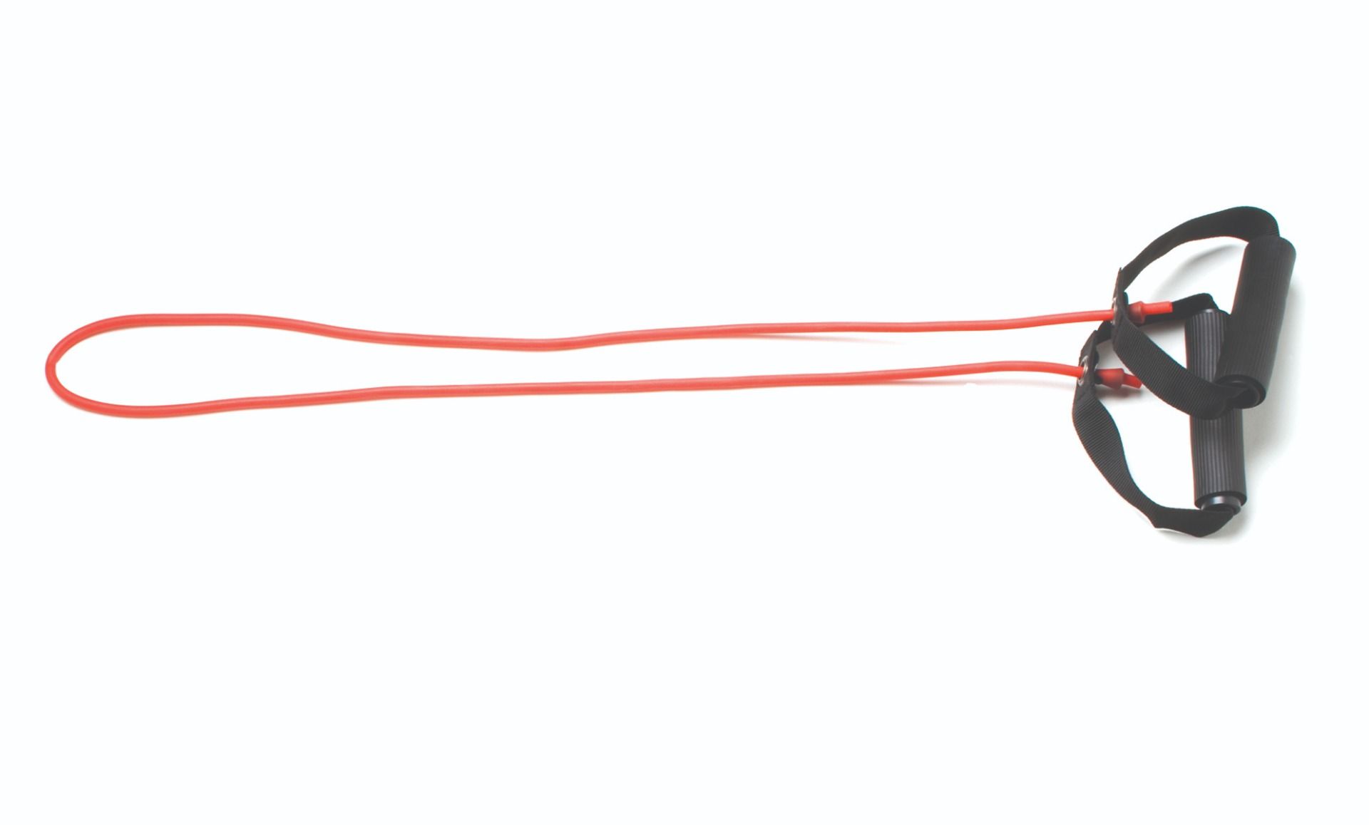 CanDo Exercise Tubing with Handles 48in Light Red 1Ct