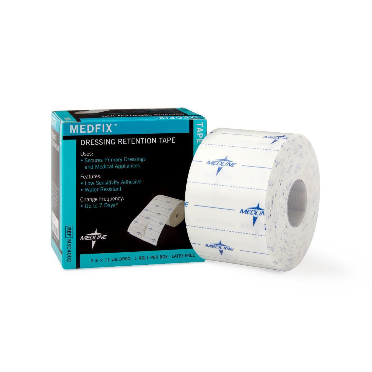 Medline MedFix Dressing Retention Tape 2in x 11yd 1Ct