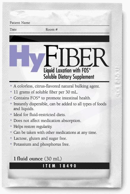 ProSource HyFiber Liquid Fiber Supplement 1oz 100Ct