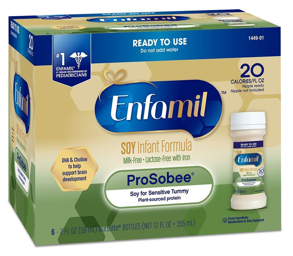 Enfamil ProSobee Infant Formula 20cal 2oz 48/CS