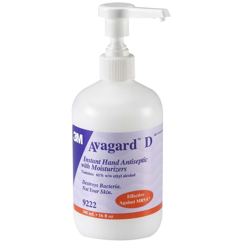 3M Avagard D Instant Hand Antiseptic 16oz 12Ct