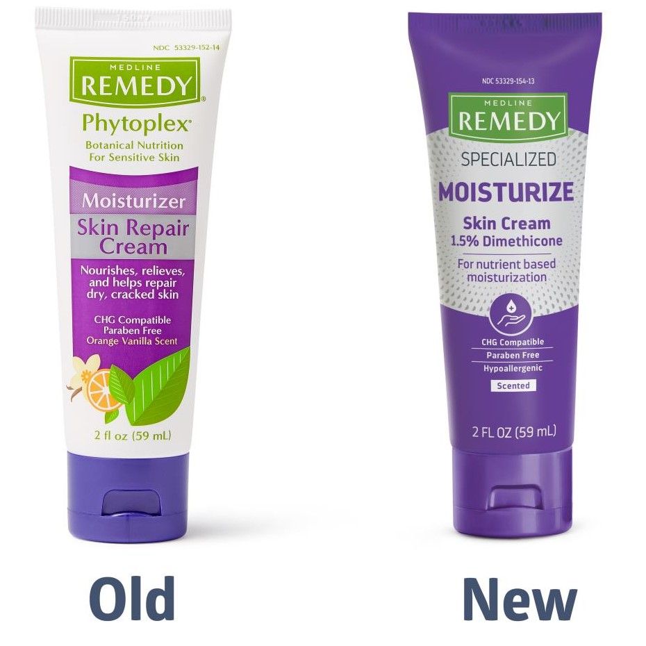 Medline Remedy Specialized Skin Cream Scented 2oz 24Ct