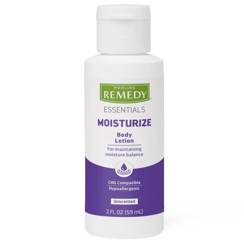 Medline Remedy Essentials Body Lotion Unscented 2oz 96Ct