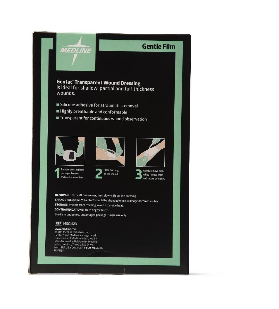 Gentac Silicone Film Dressing