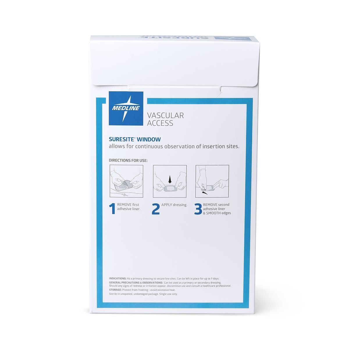 Suresite Window Transparent Film Dressing 4x4.5 50Ct
