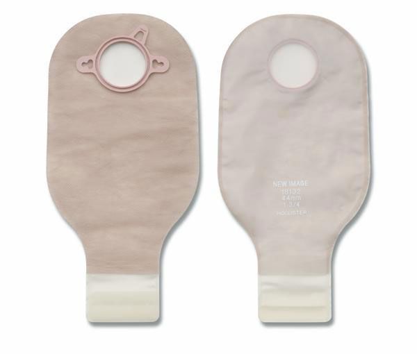 New Image Two-Piece Drainable Pouches w/Lock 'n Roll, 2.75" Flange ...