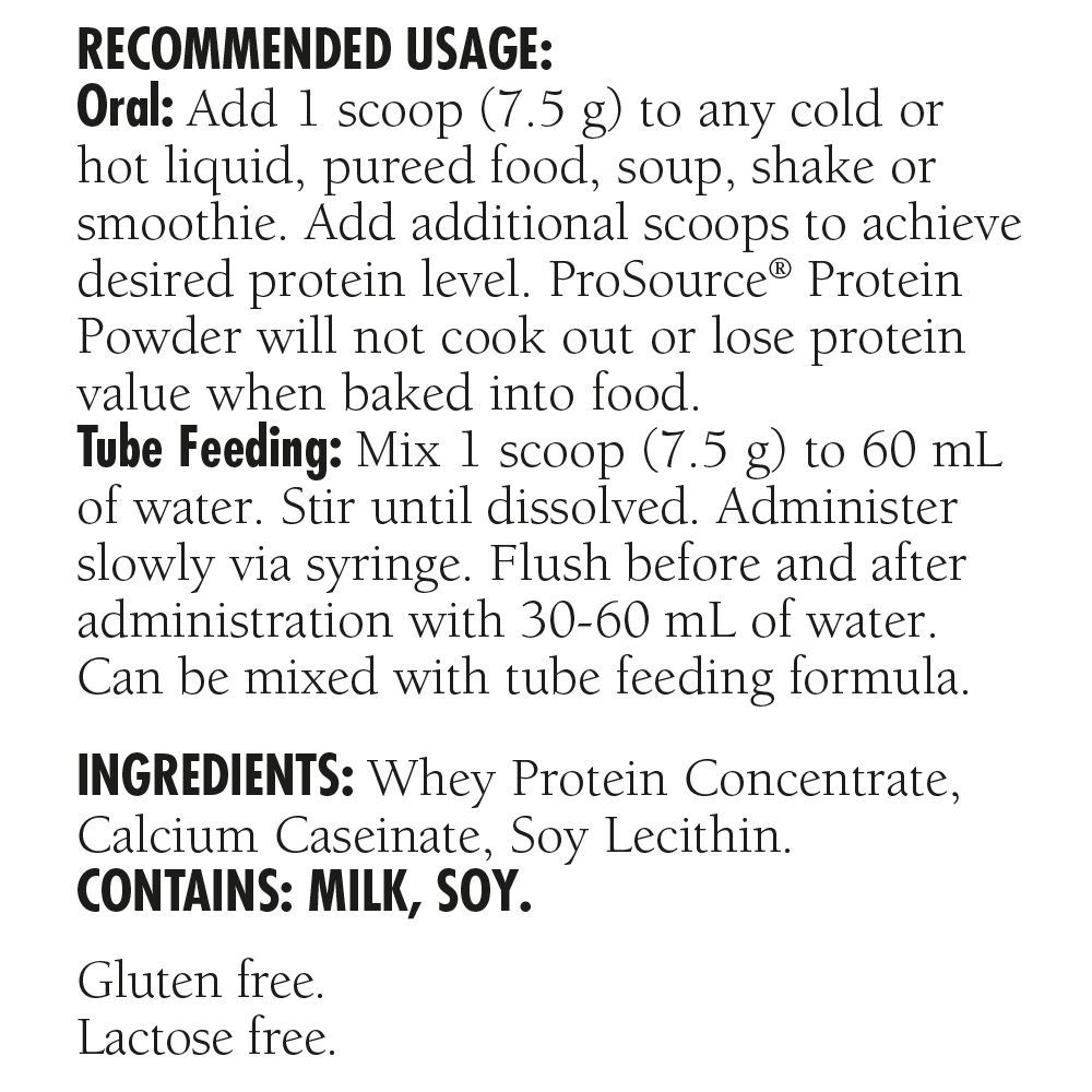 ProSource Powder Protein Supplement 9.7oz 6Ct