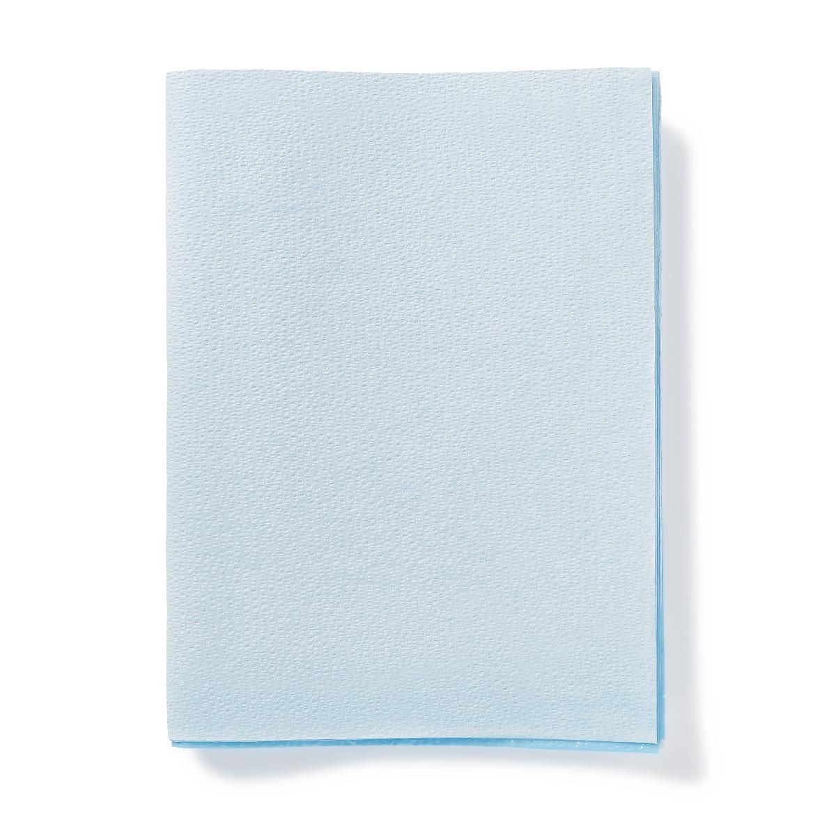 Tissue-Poly Drape Sheets Blue 40x60in 100Ct