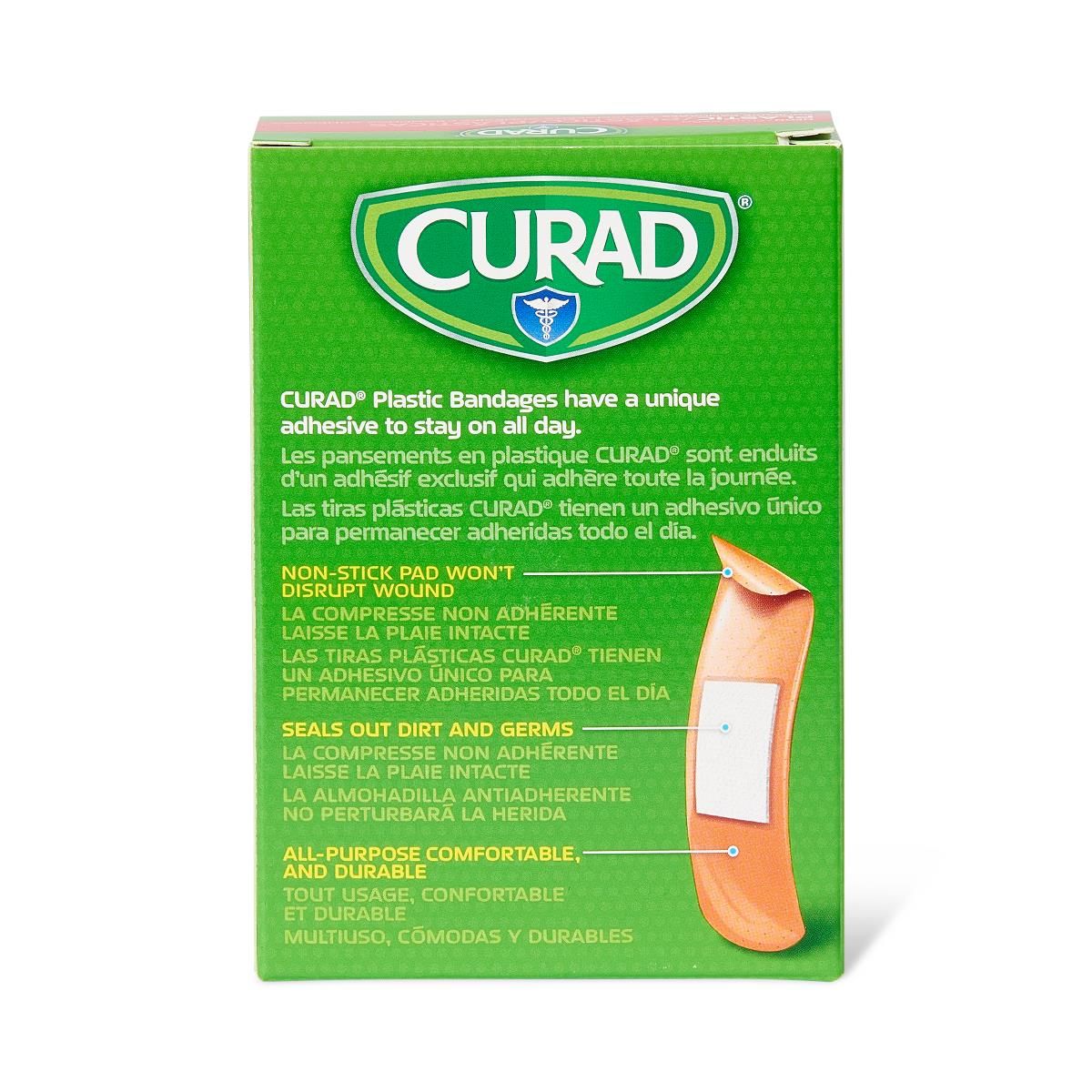 CURAD Neon Adhesive Bandages 3/4x3 50Ct