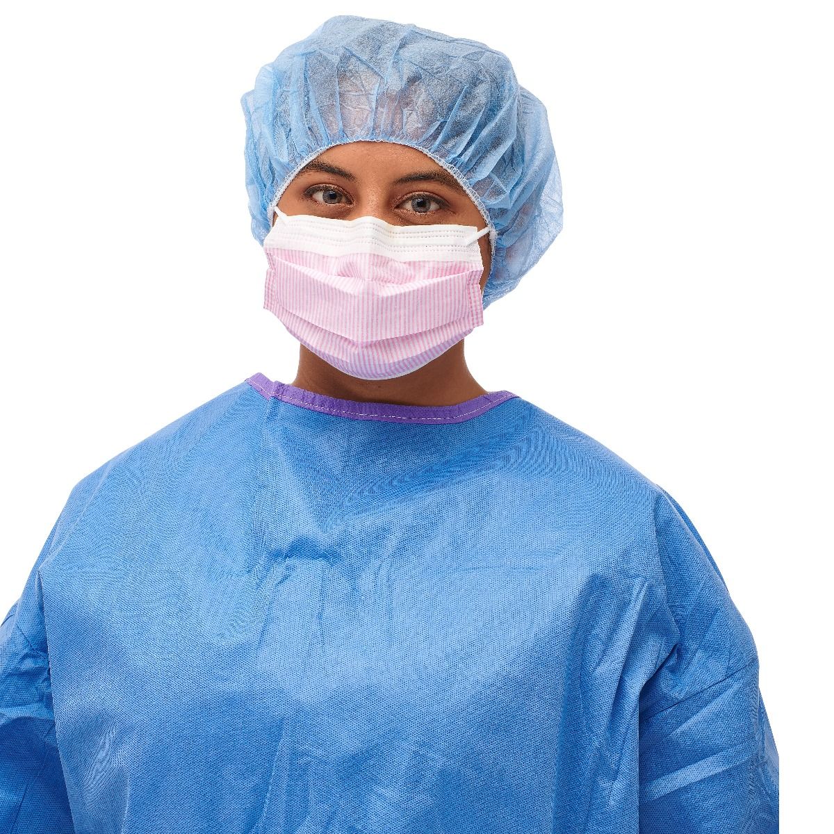 Medline ASTM Level 3 Face Mask with Antifog Foam 50Ct