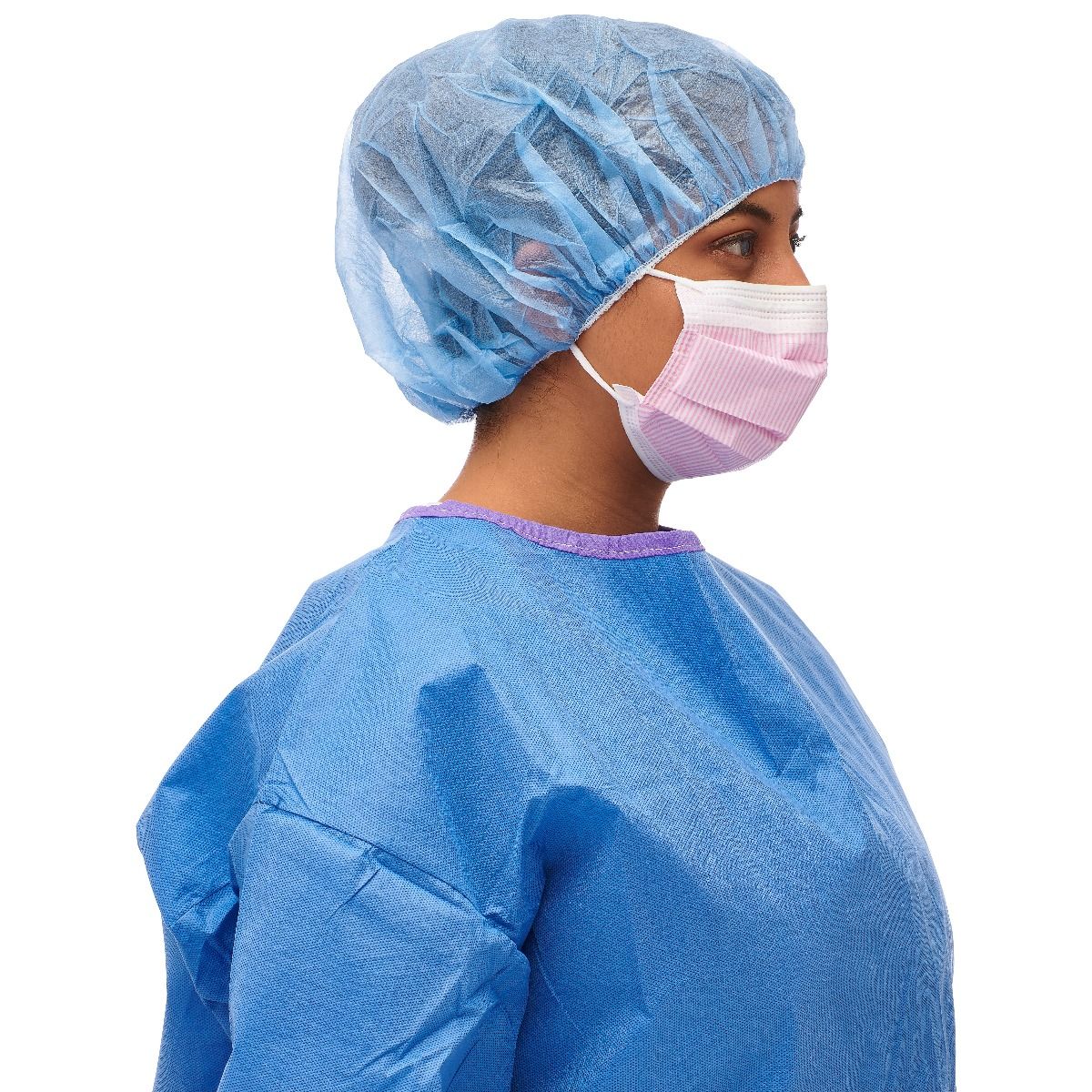 Medline ASTM Level 3 Face Mask with Antifog Foam 50Ct