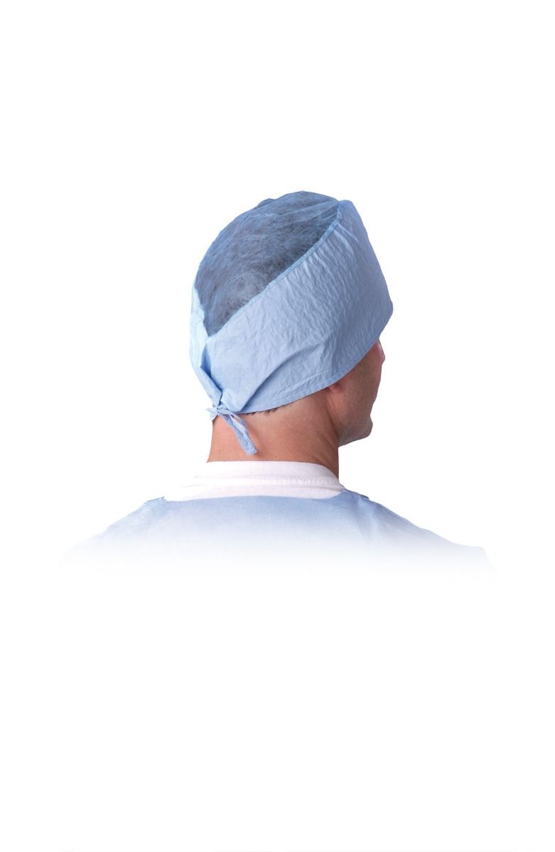 Medline Sheer-Guard Disposable Surgeon's Cap Spun 500Ct