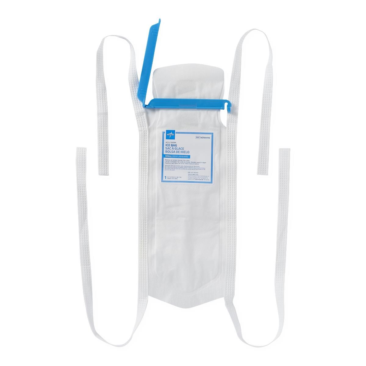 Medline Refillable Ice Bag with Clamp Closure 5in x 12in 1Ct