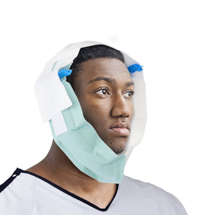 Medline Refillable Ice Bag with Clamp Closure and Dual Pouches 5in x ...