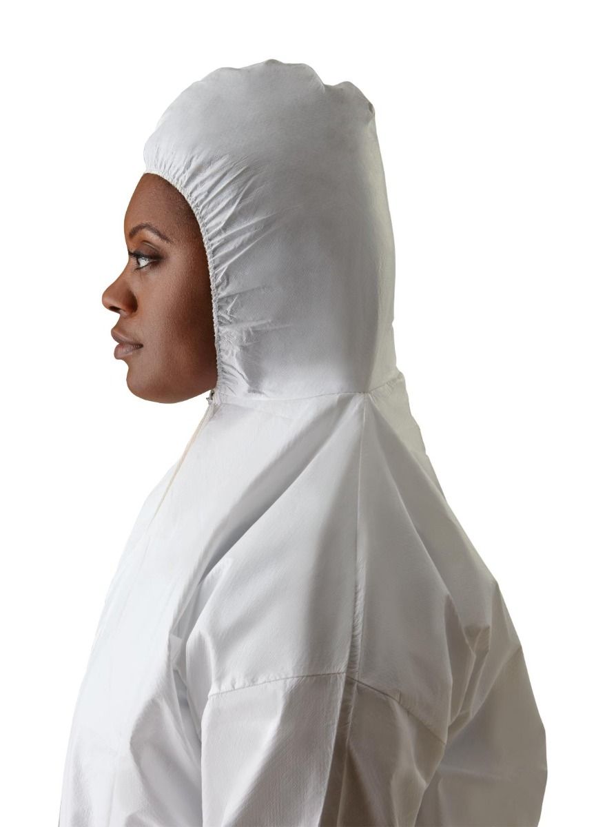 Anti-Static Microporous Breathable Coveralls with Hood and Boots ...