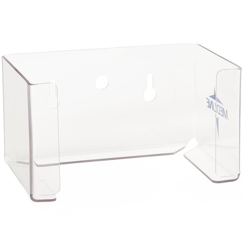 Medline Face Mask Box Holder Dispenser Clear 7.7x4.35 1Ct