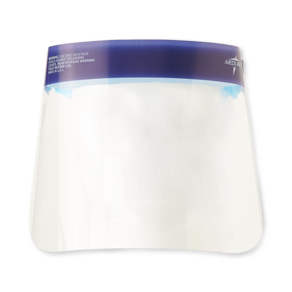 Medline Full Disposable Face Shield with Foam Top 24Ct