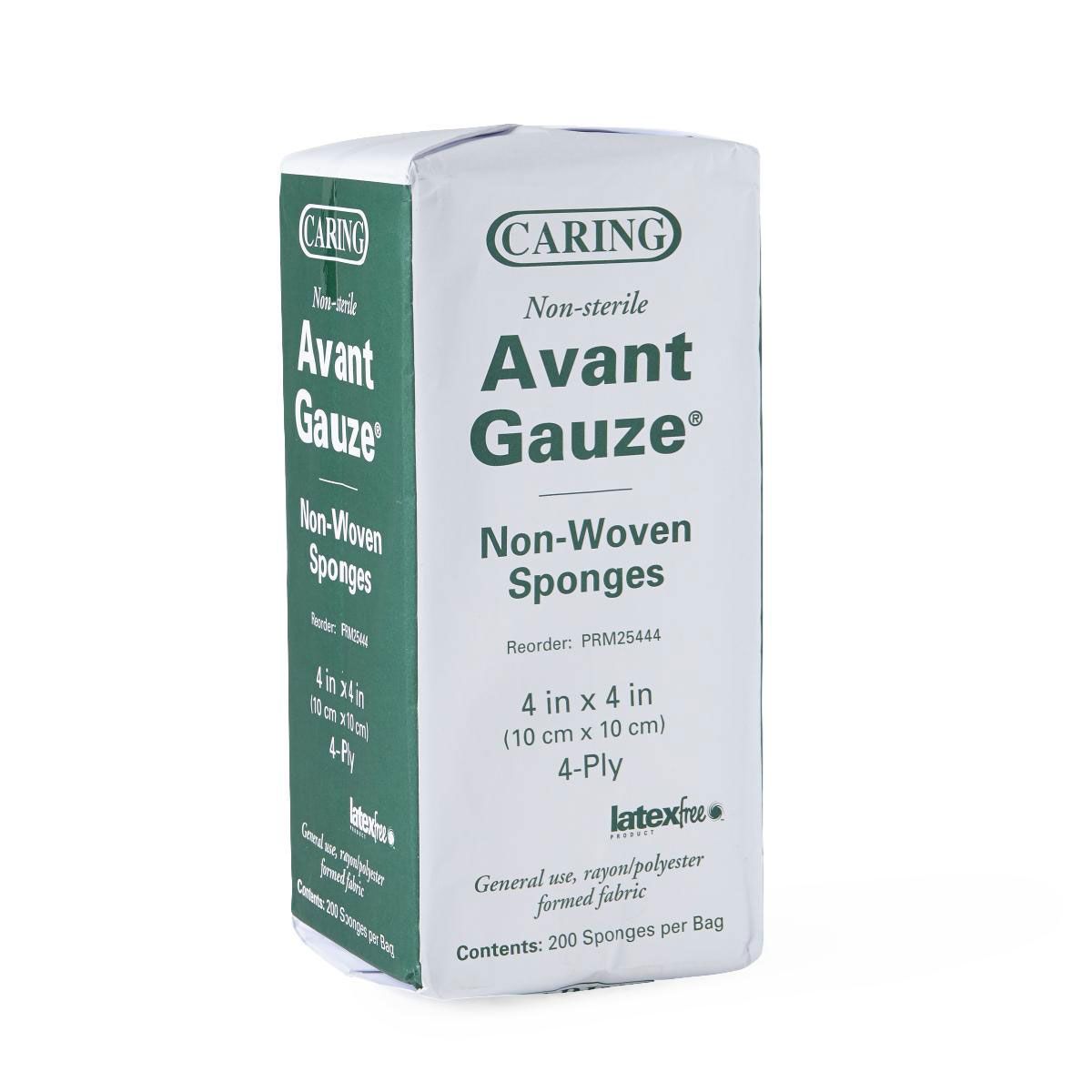 Medline NS Nonwoven Rayon/Poly Gauze Sponge 4x4 200Ct