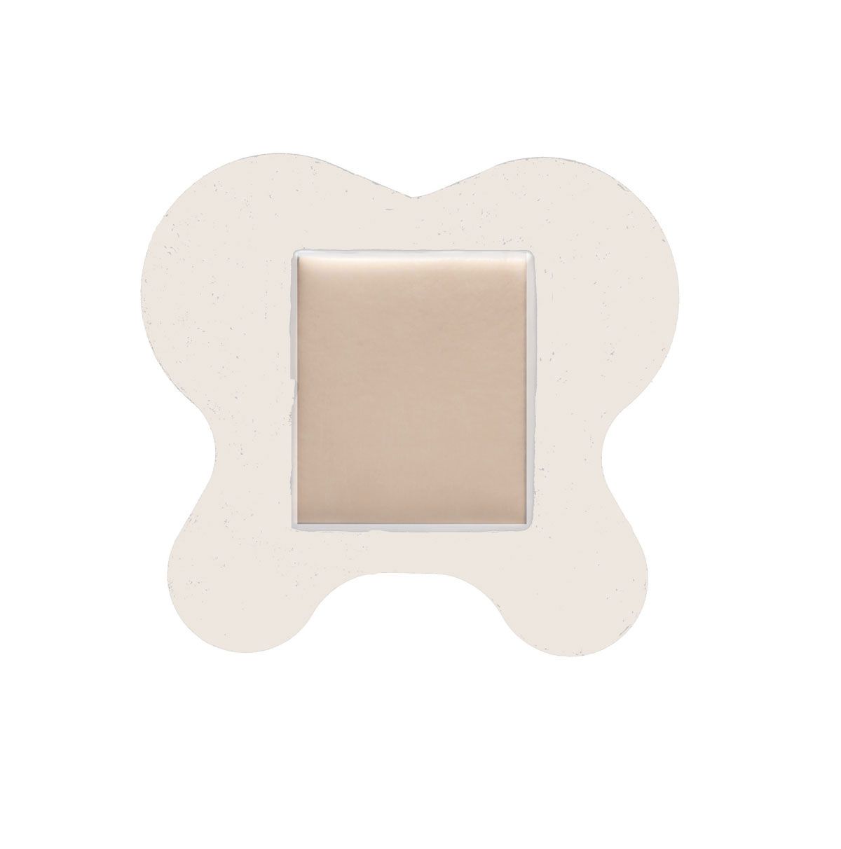 Optifoam Sacrum Adhesive Foam Dressing Edu 6.1x5.5 1Ct