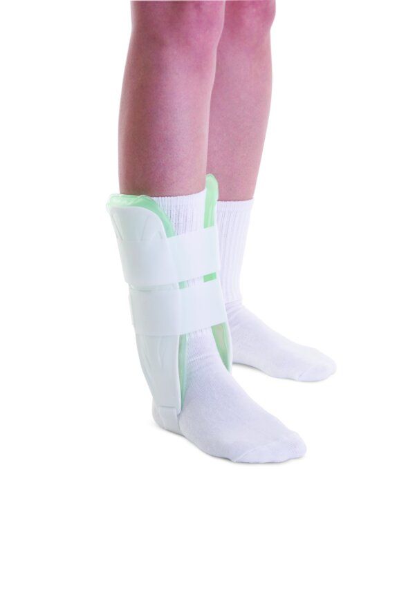 Medline Air and Gel Stirrup Ankle Splint Left/Right Universal 10in ...