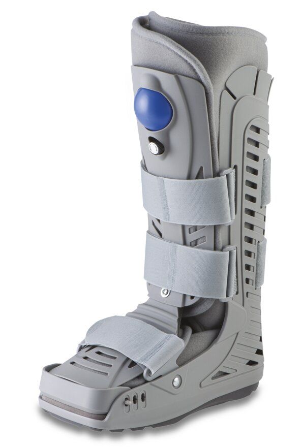 Medline Air Shell Leg Walker S Tall Gray 1Ct