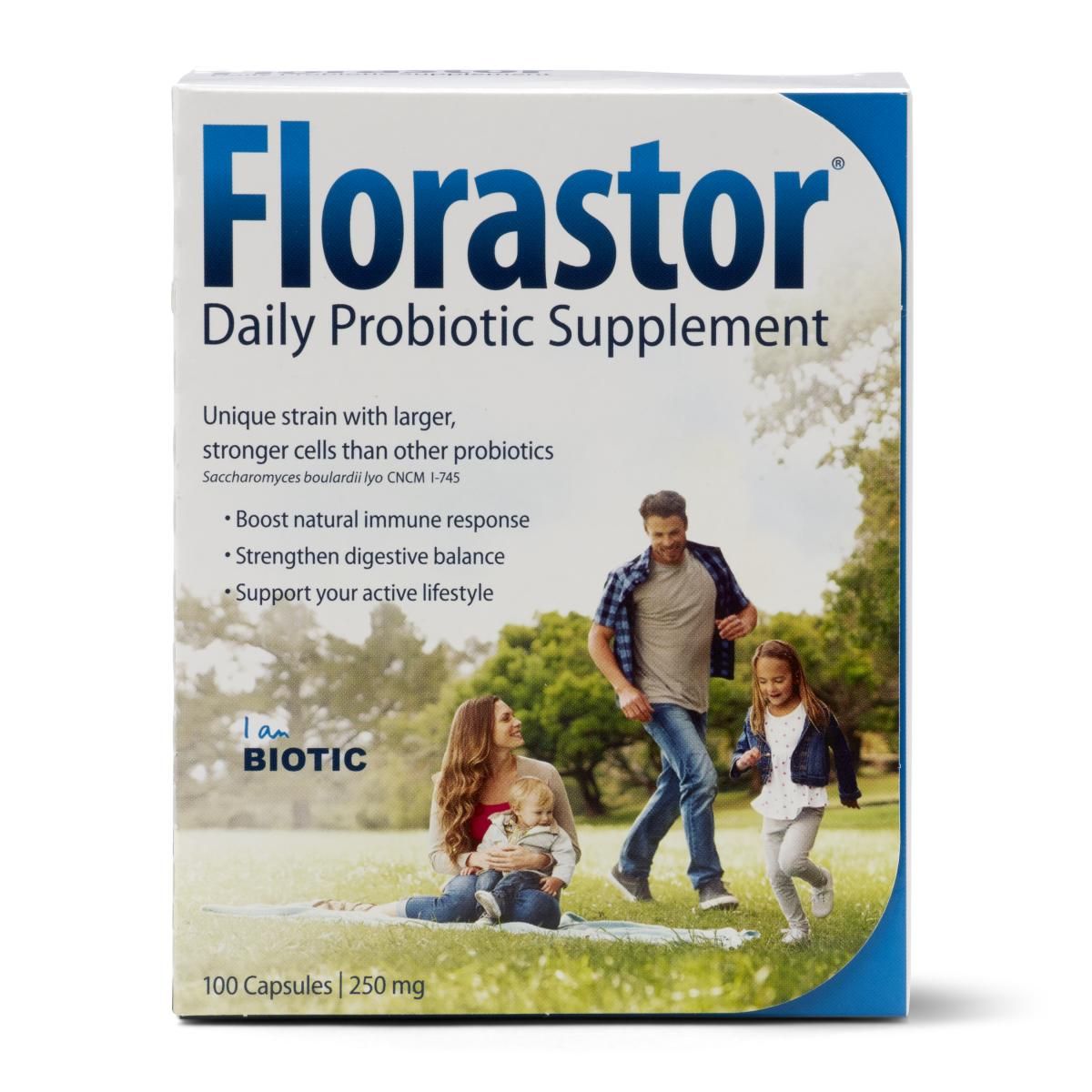 Florastor Daily Probiotic Supplement 250mg 100Ct