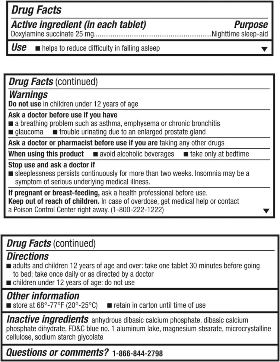 Unisom SleepTabs Nighttime Sleep-Aid 25mg 32Ct