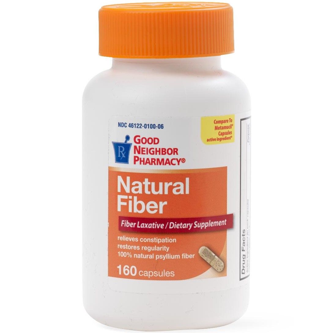 Psyllium Fiber Capsule 160Ct
