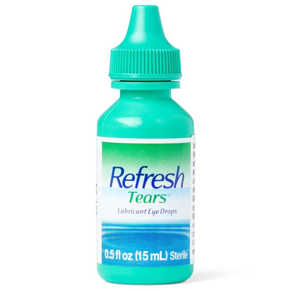 Refresh Tears Lubricant Eye Drops 15mL Bottle 1Ct