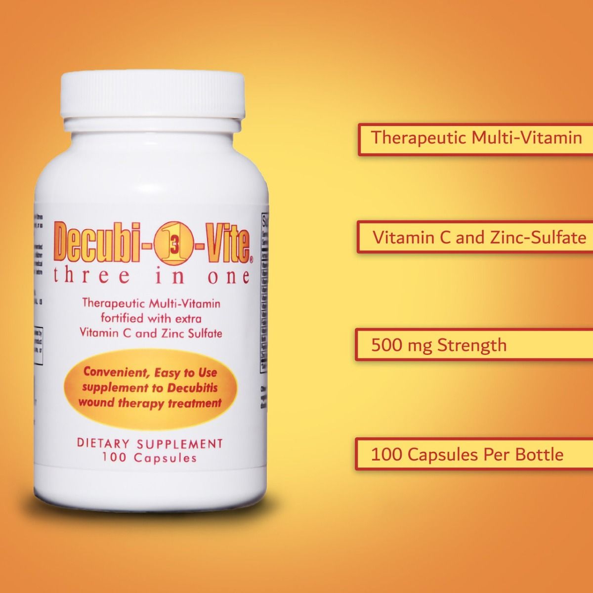 Decubi-Vite Multivitamin Capsule 100Ct