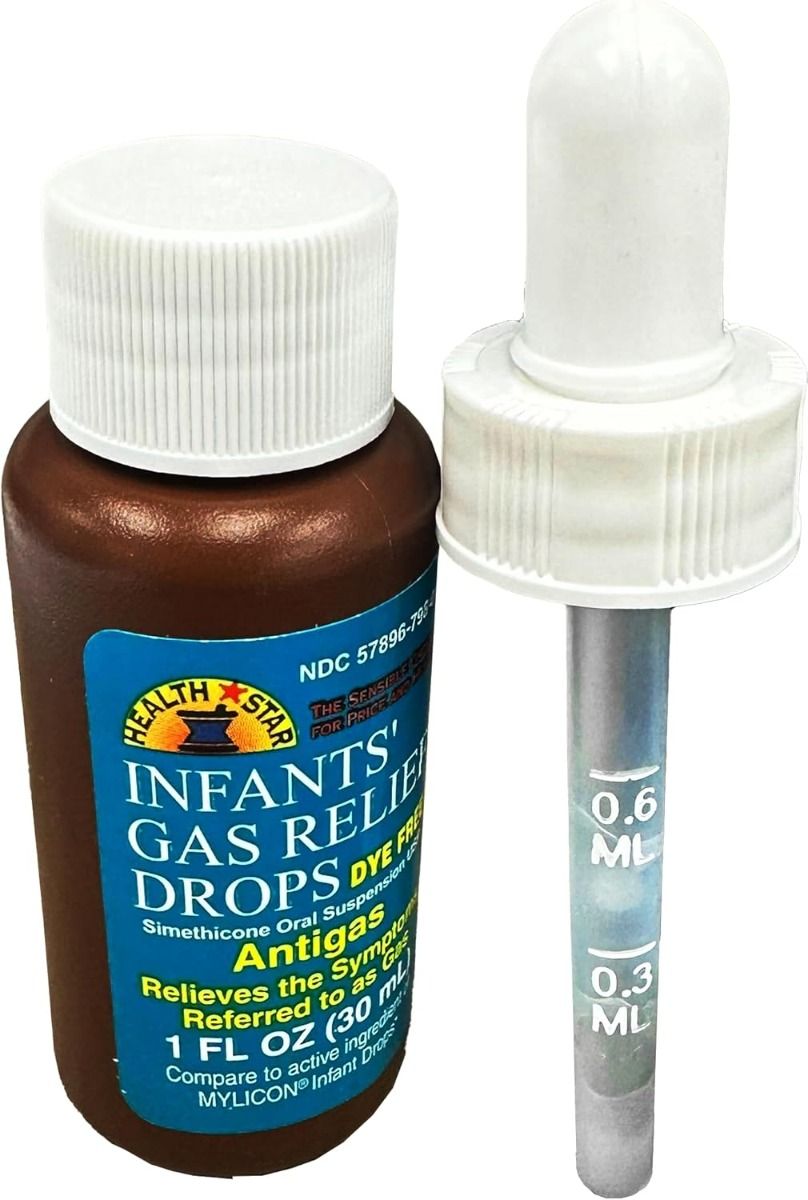 Rugby Simethicone Infant Gas Relief Drops 30mL 1Ct