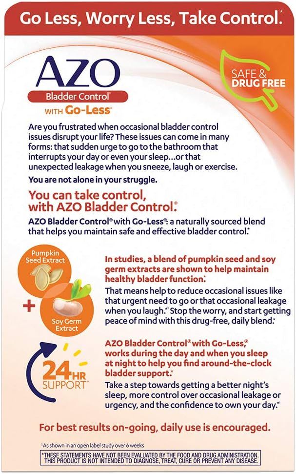 AZO Bladder Control Capsules 54ct